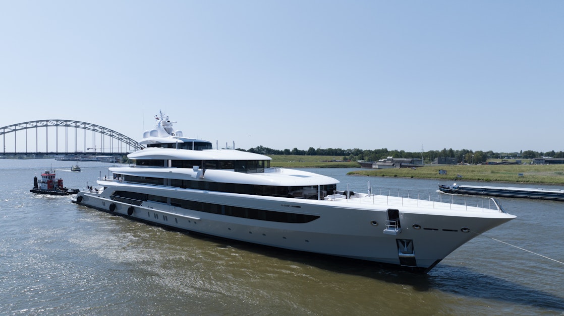 Oceanco 344' (105m) Project H Filmed by N&J Video Team