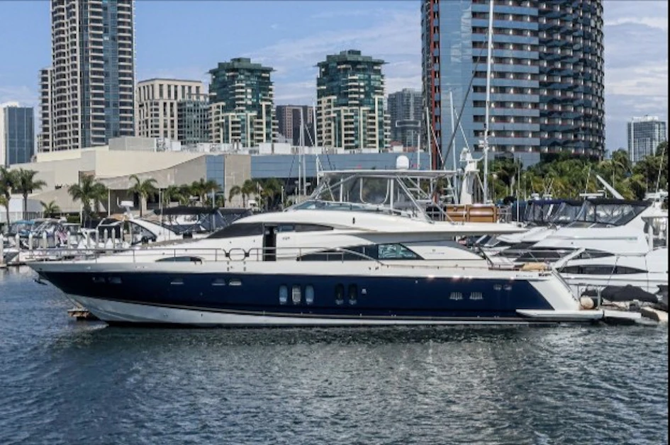 COMPASS ROSE Fairline 74 Custom Yacht Sold