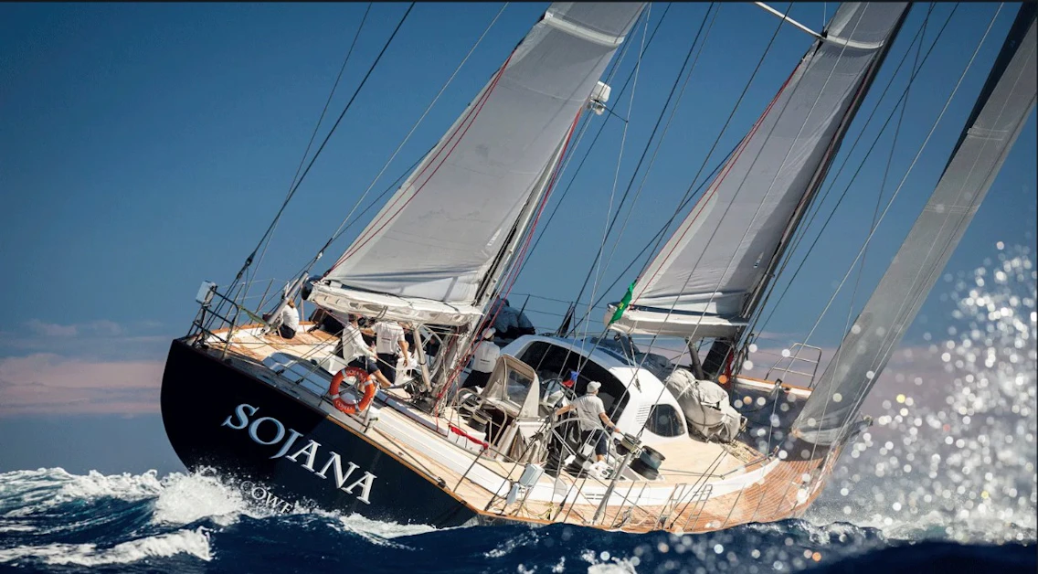 SOJANA 115’ (35m) Carbon Racing Ketch Sold